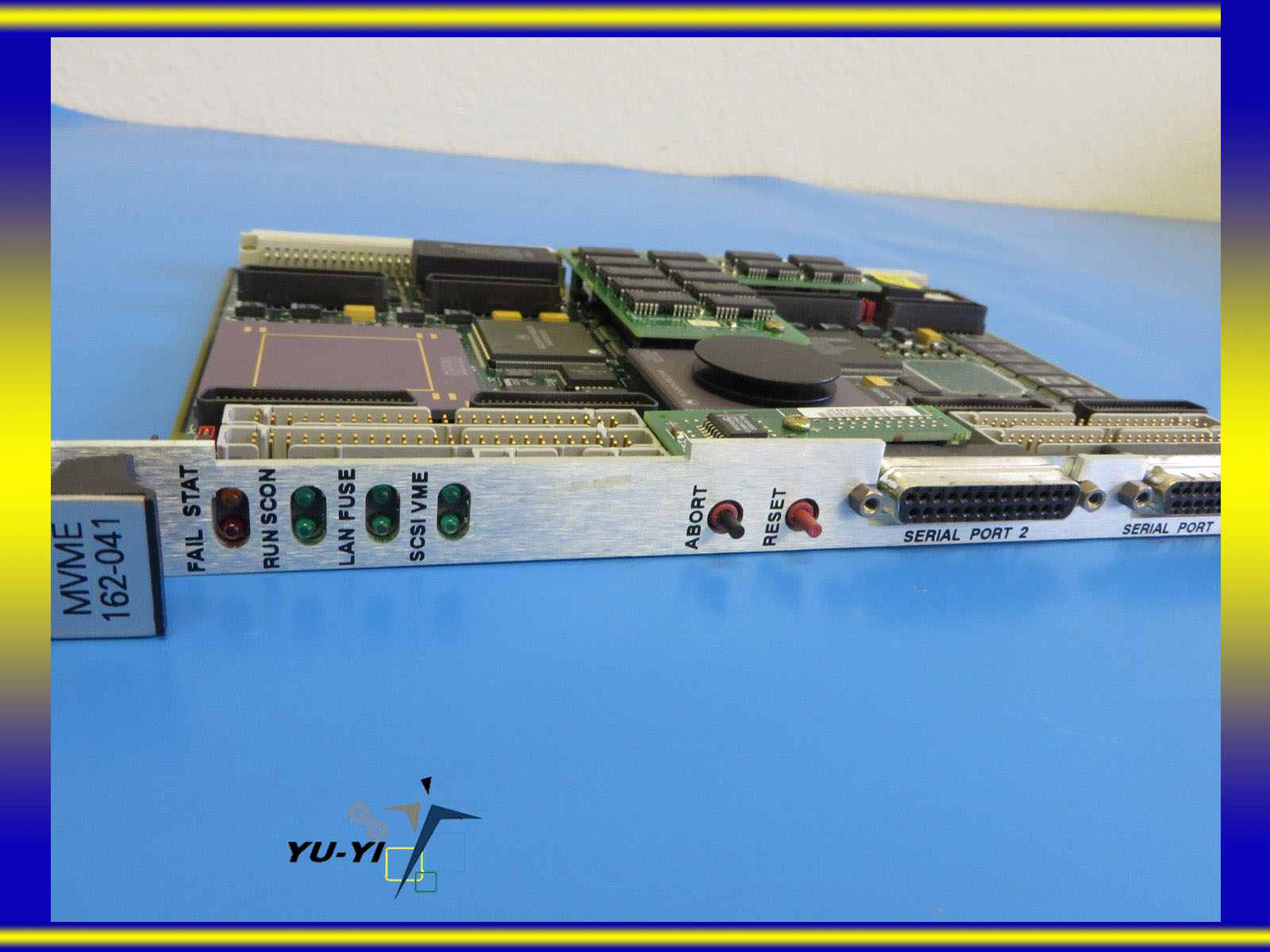 Motorola MVME 162-041 VME CPU Board 8MB DRAM, SCSI, 512KB SRAM - PLC DCS SERVO Control MOTOR ...
